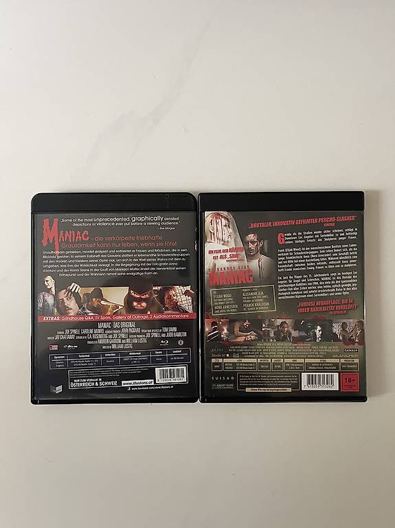Maniac & Maniac Remake Horrorfilme BluRay im Kanton Bern - tutti.ch