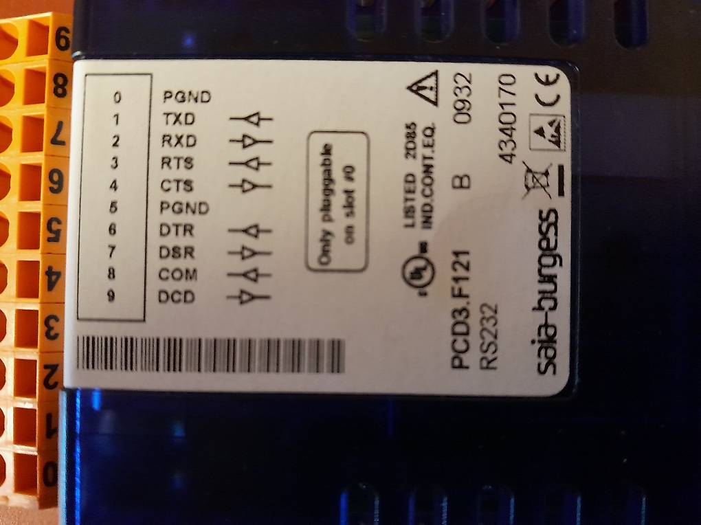 SPS Saia PCD3.F121 Modul RS232 im Kanton Luzern - tutti.ch