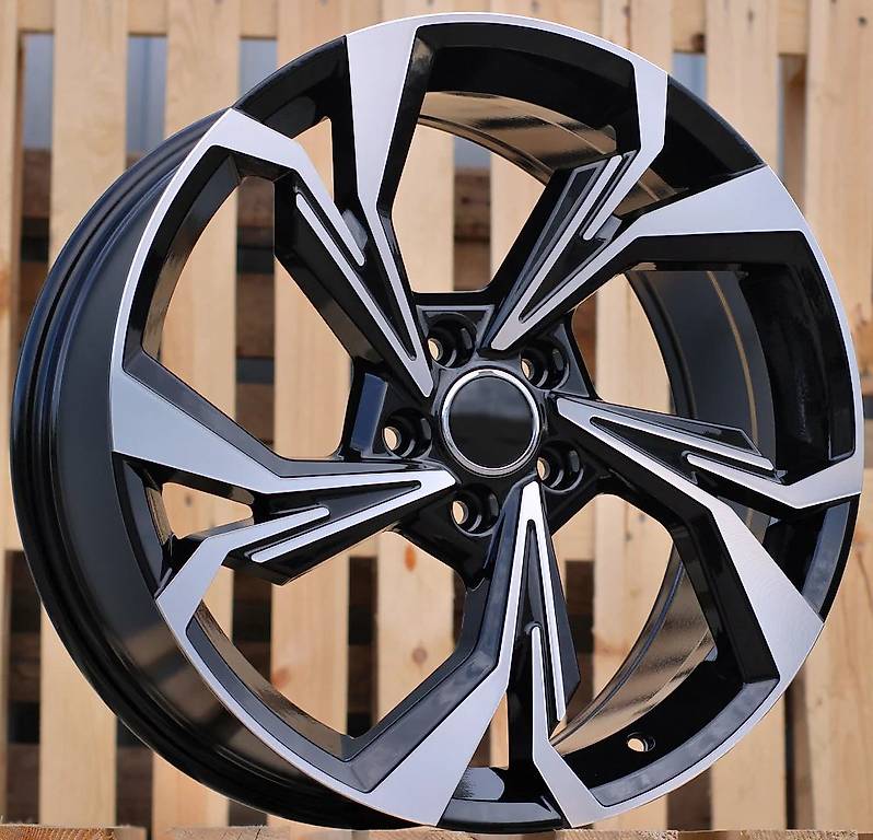RWR Wheels B5893 in Schwarz Polished Felgen passend für Audi im Kanton ...