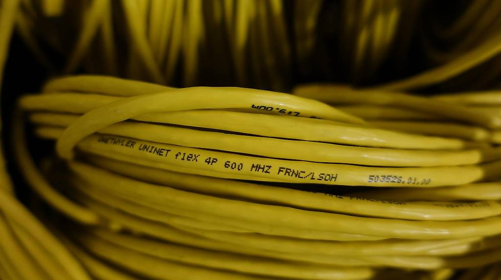 Daetwyler Uninet flex 4P 600 Mhz Netzwerkkabel S-STP Patch im Kanton ...