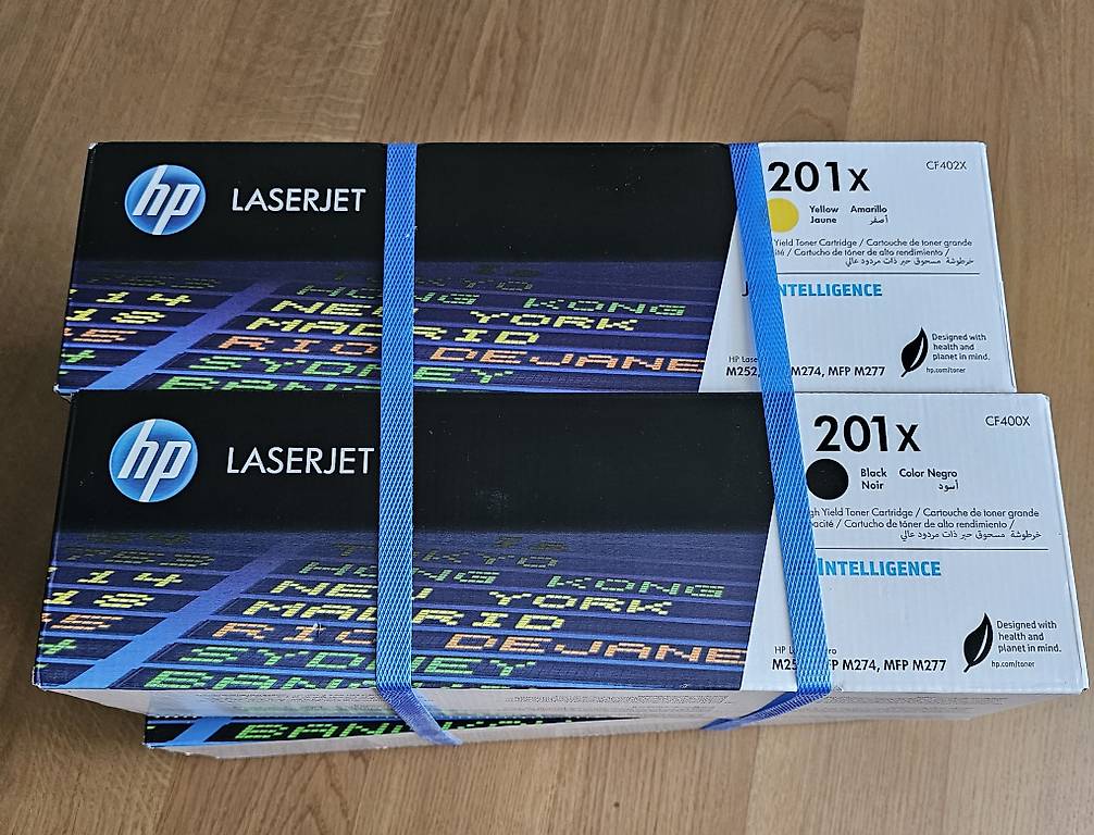 HP 201X Rainbow Kit B/C/M/Y im Kanton Aargau - tutti.ch