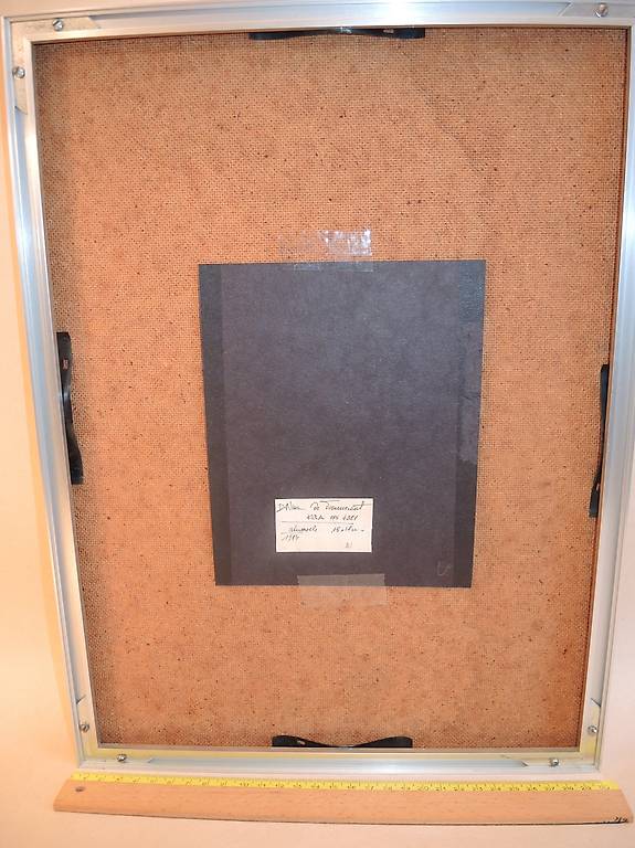 Daniel de Tramecourt KULA BALL signiert Aquarell Gemälde im Kanton St ...