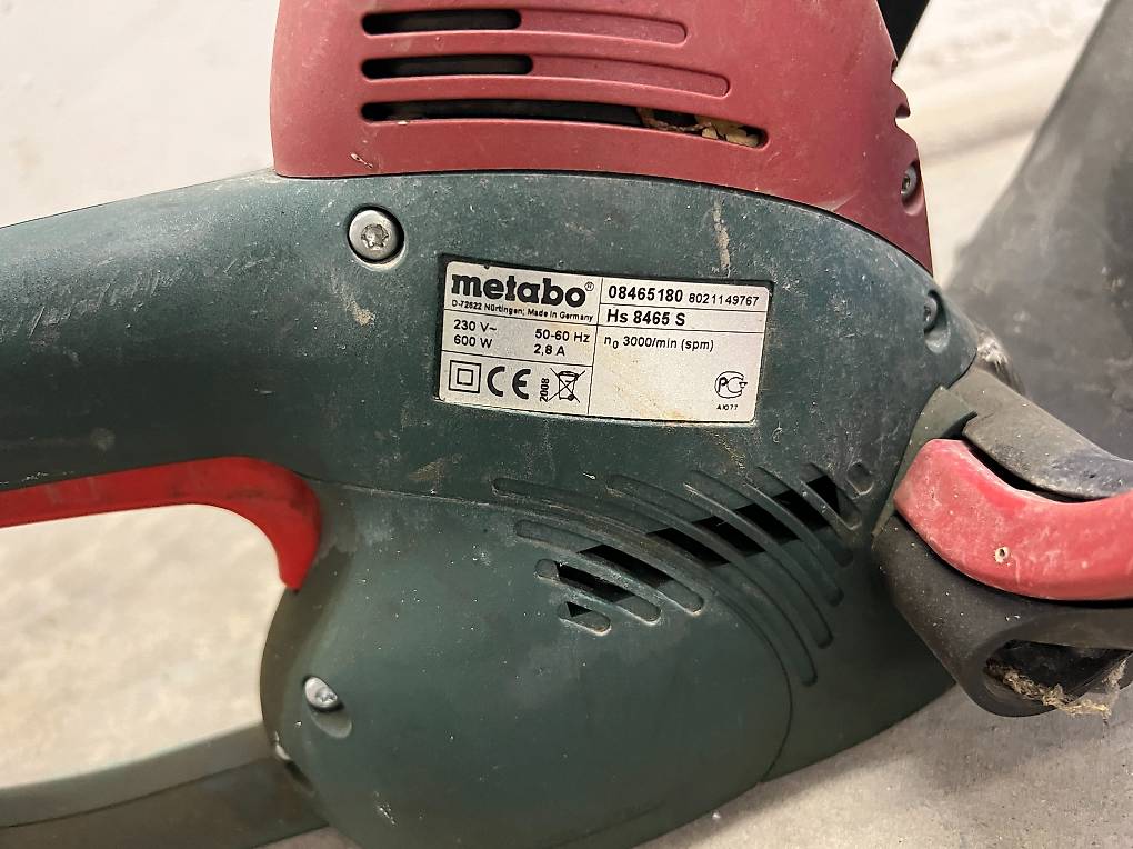 Metabo HS 8465 S Elektro Heckenschere 600 W im Kanton Zürich - tutti.ch