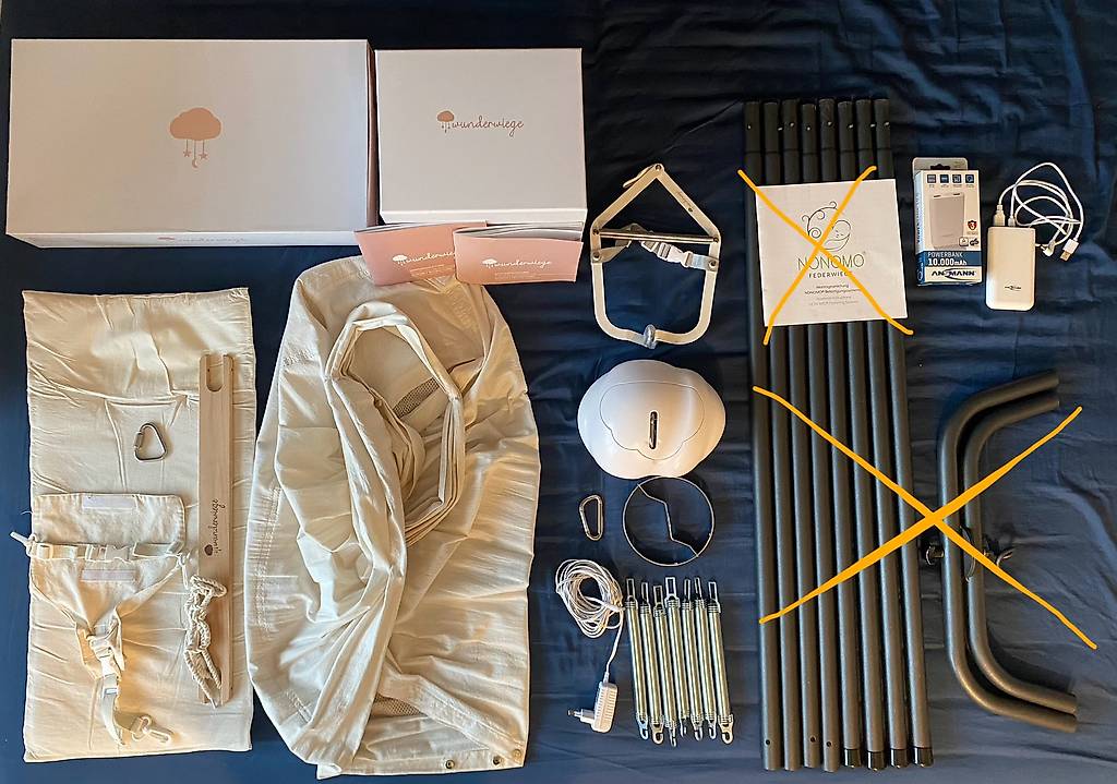 Federwiege Wunderwiege inkl. Zubehör im Kanton Basel-Landschaft - tutti.ch