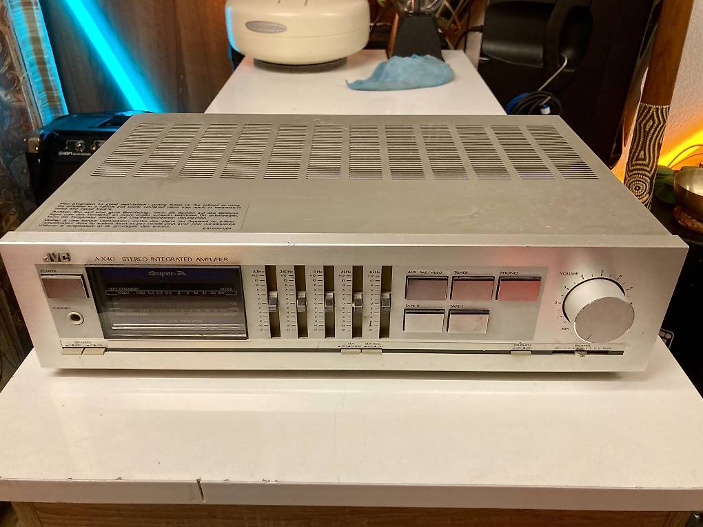 jvc a-x40 stereo integrated amplifier im Kanton Zürich - tutti.ch