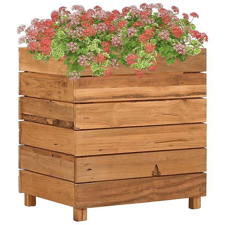 Neu!! Hochbeet 50x40x55 cm Teak Altholz und Stahl im Kanton Zürich ...