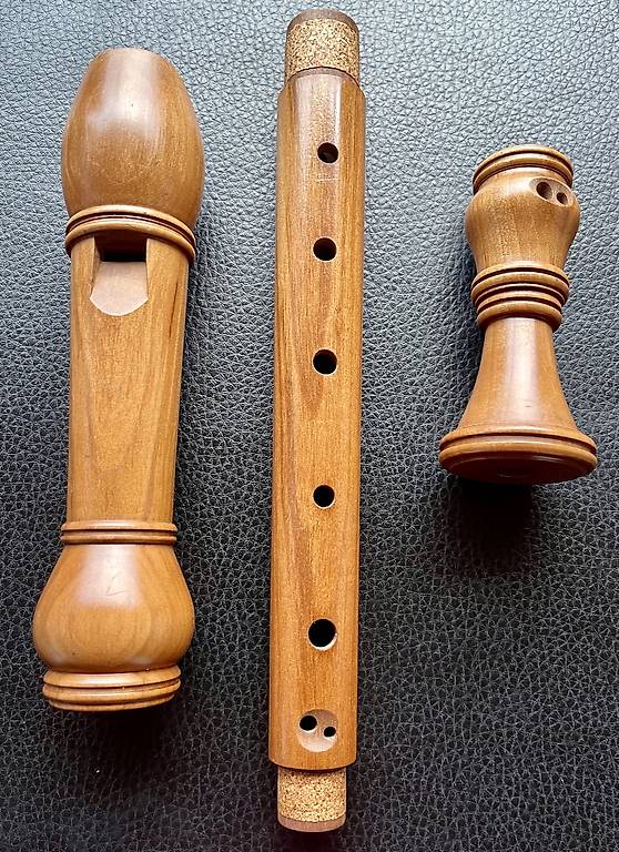 Flöte, Blockflöte Alt, barock, Huber, Kirschbaum im Kanton St. Gallen ...