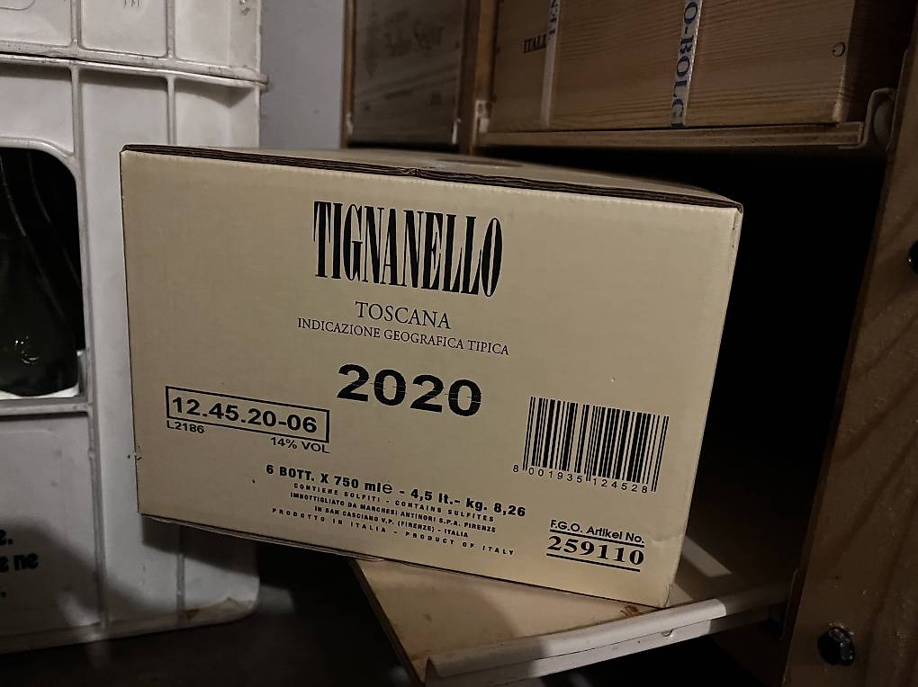 Tignanello 2020 (6 Flaschen) originalverpackt im Kanton St. Gallen ...