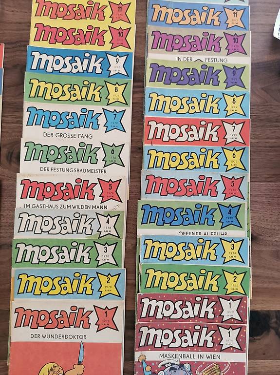 Mosaik- Comics im Kanton Basel-Landschaft - tutti.ch