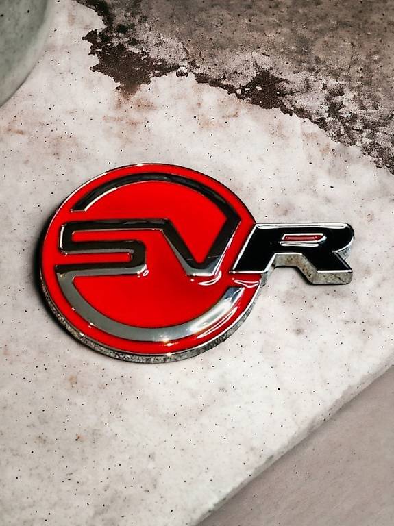 Range Rover SVR Emblem Schriftzug Logo aus Metall NEU im Kanton ...