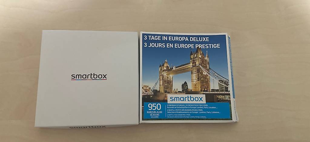 Smartbox 3 Tage in Europa Deluxe 950 Hotels im Kanton Freiburg - tutti.ch