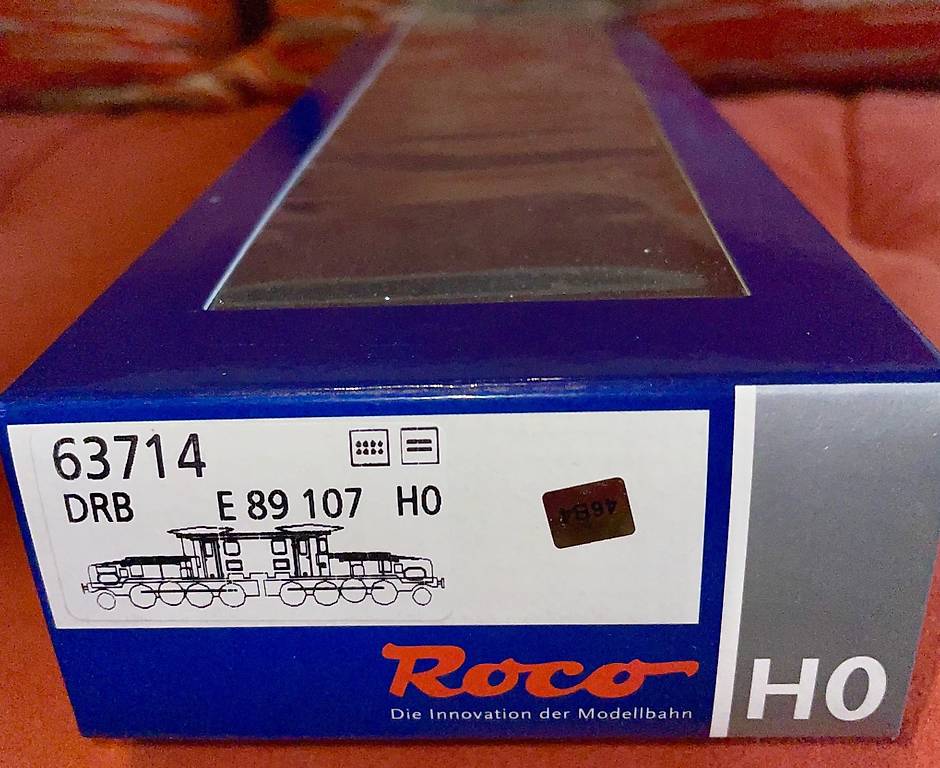 Roco 63714 H0 GS E89 DRB österreichisches Krokodil im Kanton Aargau ...