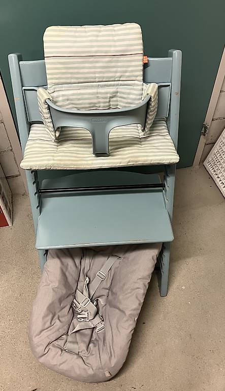 Stokke Tripp Trapp Komplettset aqua blue im Kanton Zürich - tutti.ch