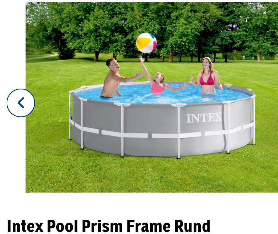 Intex Prism Frame Pool Set 366x99 im Kanton Aargau - tutti.ch