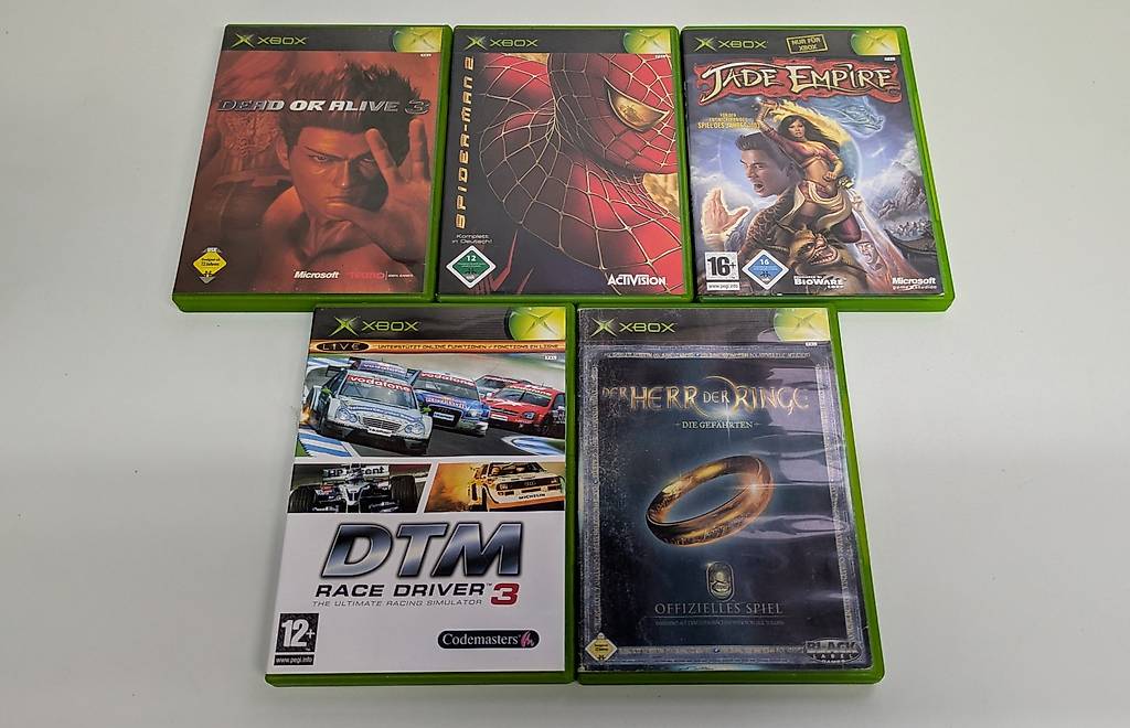 Xbox Classic mit Controller und 5 Games - Gratis Versand im Kanton ...