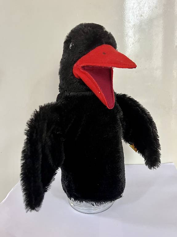 Vintage Handpuppe ?Rabe Hucky? von Steiff Cantone Zurigo - tutti.ch