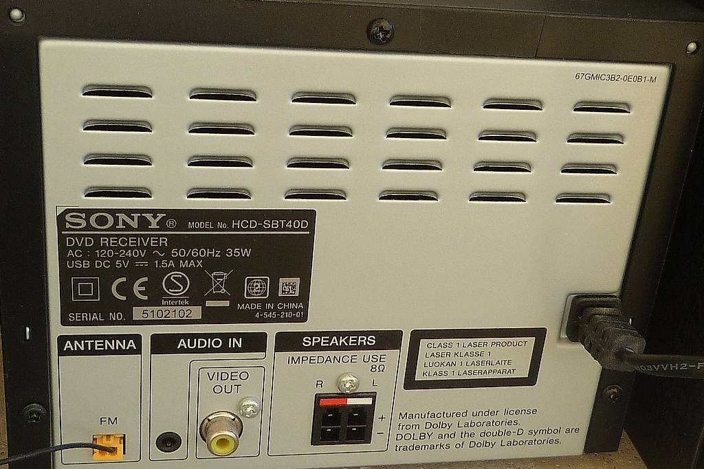 Sony DVD-Receiver mit passenden Boxen günstig abzugeben Canton Zurich ...