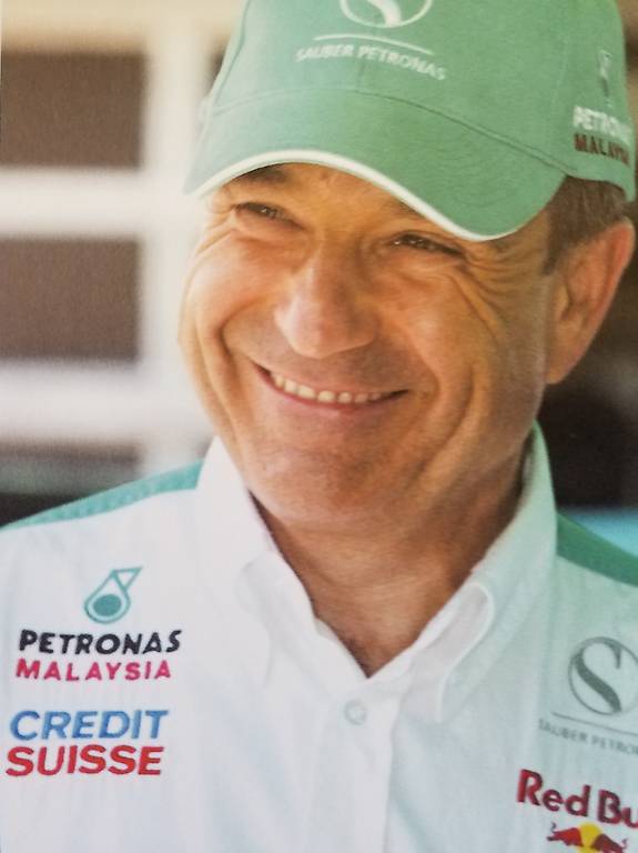 SAUBER F1-TEIL Original-Signatur PETER SAUBER im Kanton Schwyz - tutti.ch