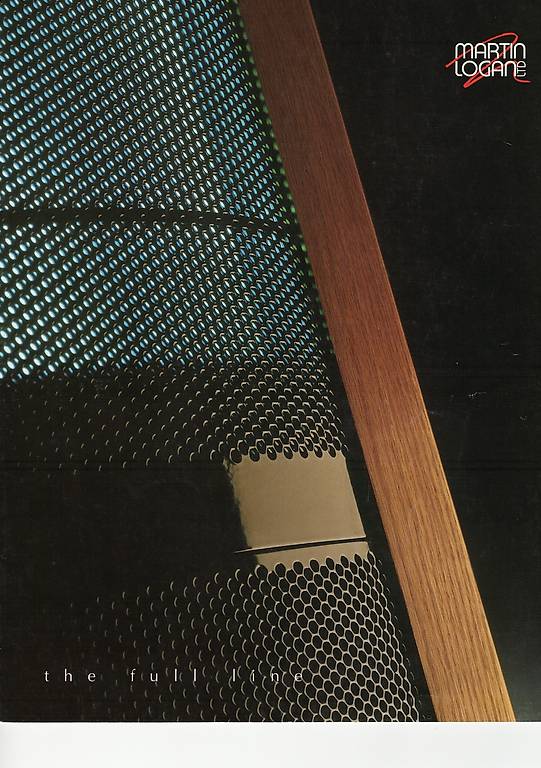 Martin Logan Aerius Original Brochure im Kanton Zürich - tutti.ch