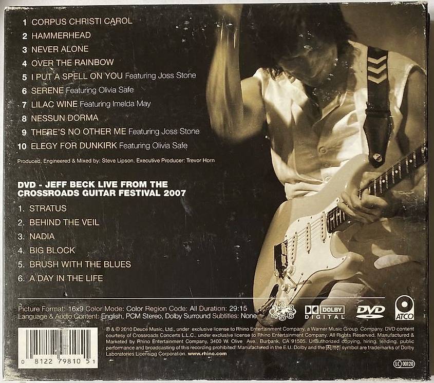 Jeff Beck - Emotion & Commotion CD + DVD 2010 im Kanton Zürich - tutti.ch