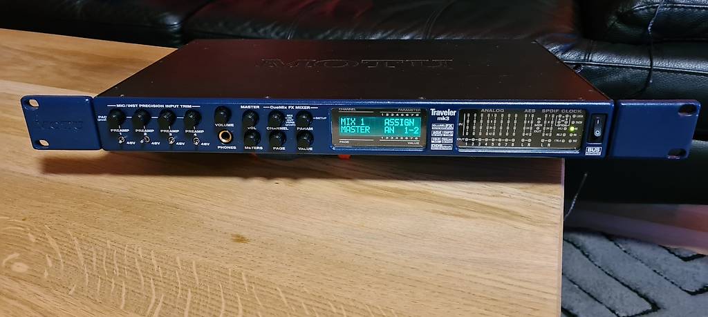 MOTU Traveler-Firewire mk3 Audio-Interface im Kanton Zürich - tutti.ch