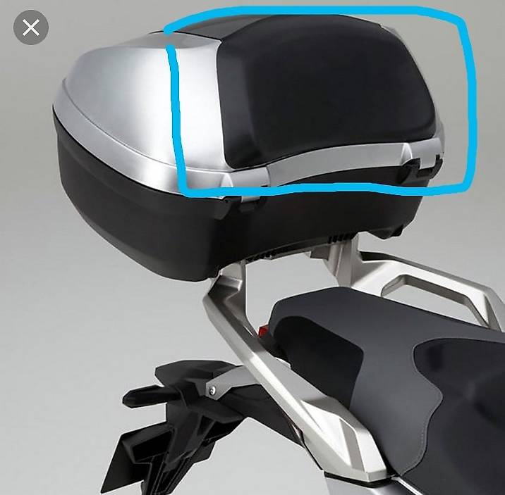 Honda topcase 45L cushion - tutti.ch
