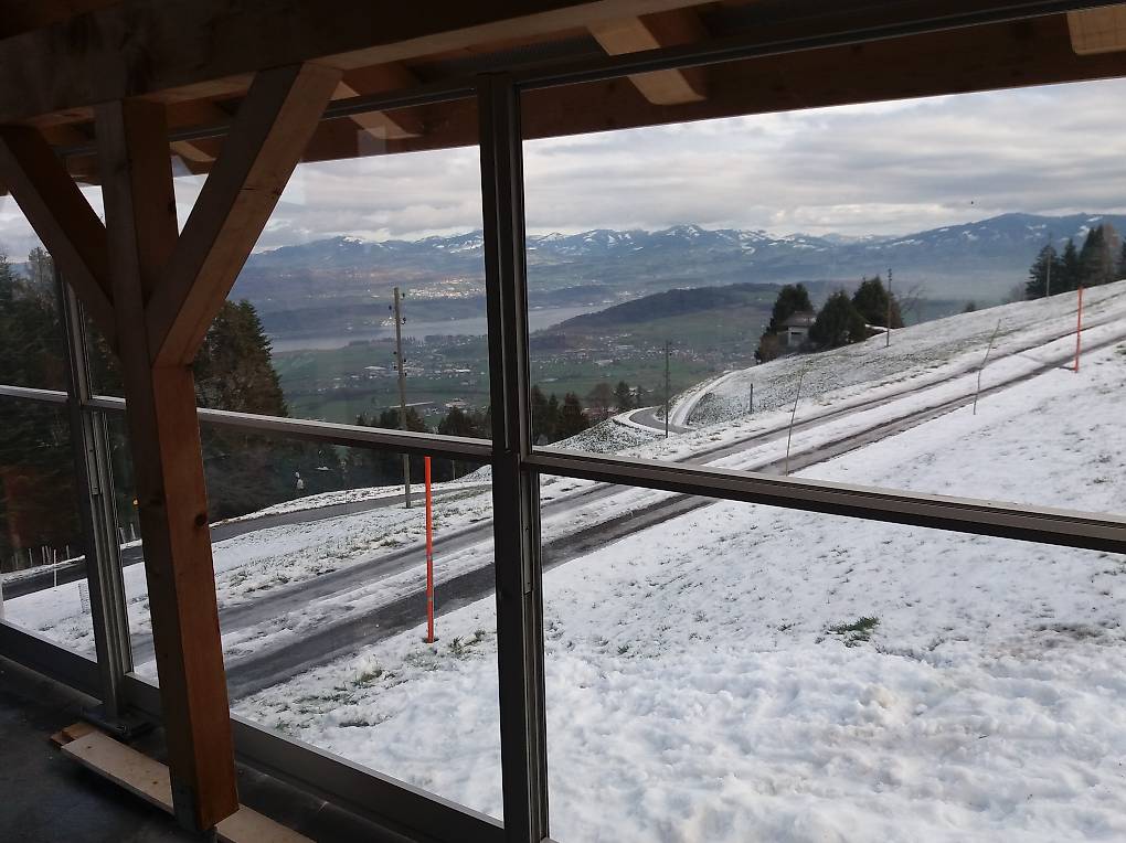 Schutzwand oder Geländer mit wind-stop. ab 625Fr/lm Cantone Svitto ...