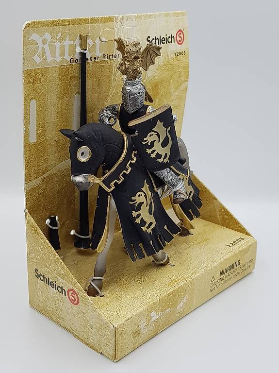Schleich Ritter - Seltener goldener Ritter 72005 in OVP Cantone Soletta ...