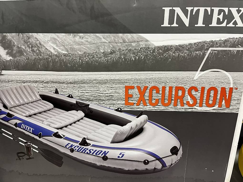 Schlauchboot Intex Excursion 5 Neu!!! im Kanton Schaffhausen - tutti.ch