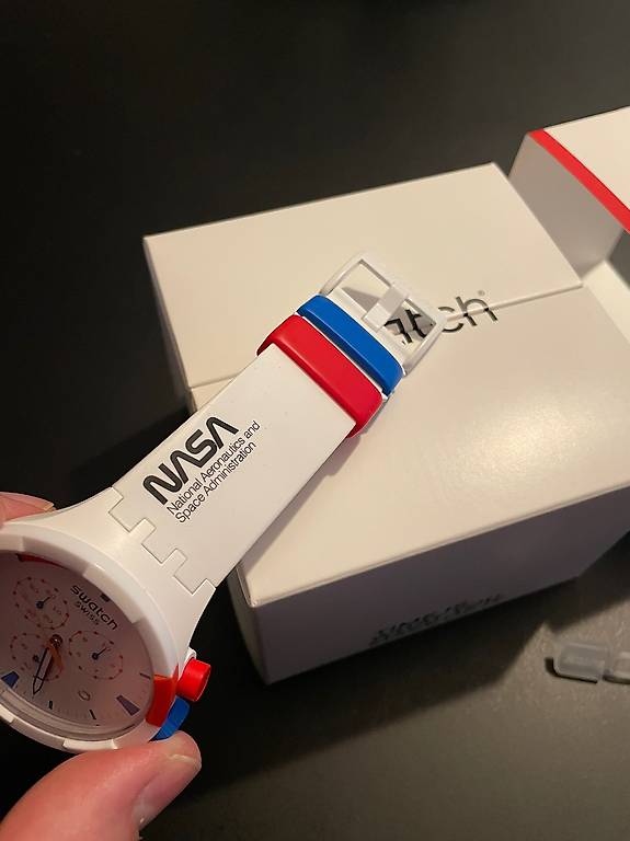 Swatch Nasa Chronograph! Limited Edition Canton Basel-Landschaft - tutti.ch