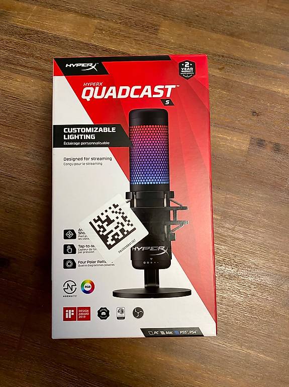 HyperX QuadCast S *Neuwertig* im Kanton Aargau - tutti.ch