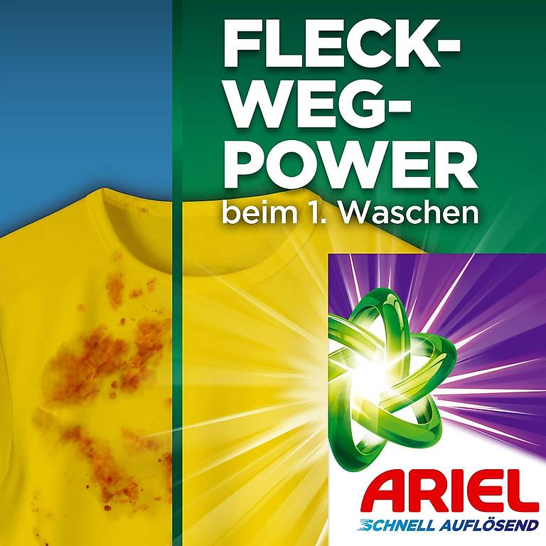Ariel Color Waschpulver für Buntwäsche 72 Waschladungen im Kanton ...
