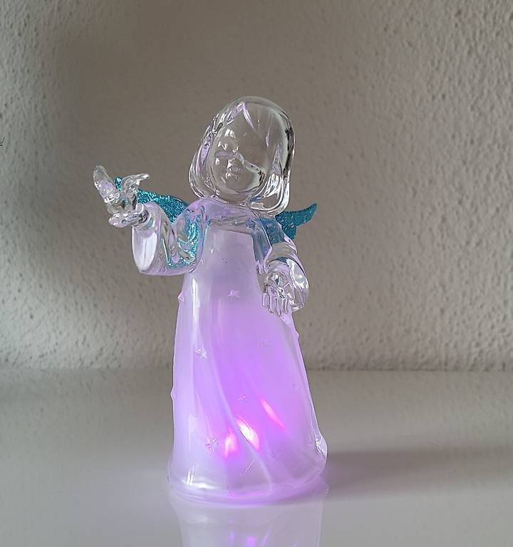 Acryl LED-Engel Figur 16 cm inkl. neue Batterien im Kanton Zürich ...