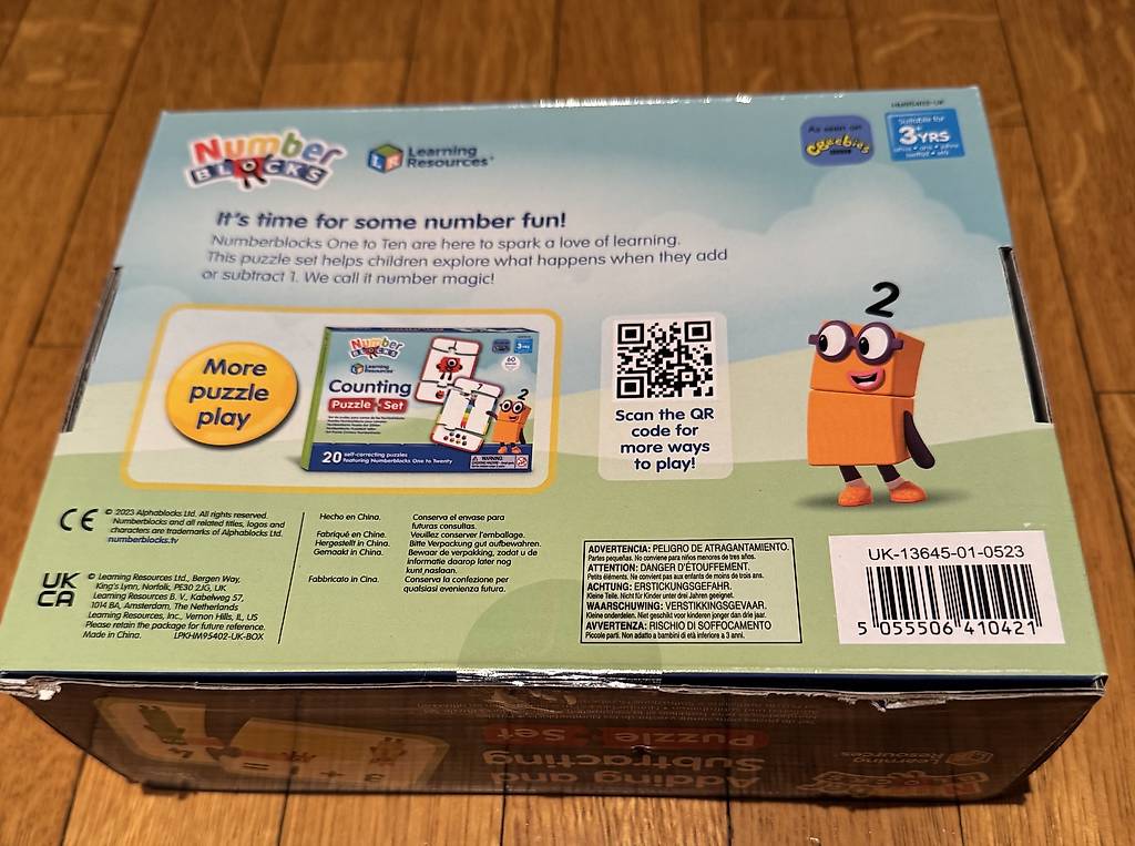 Nuovo- Number blocks - Puzzle dai 3 anni Cantone Ticino - tutti.ch