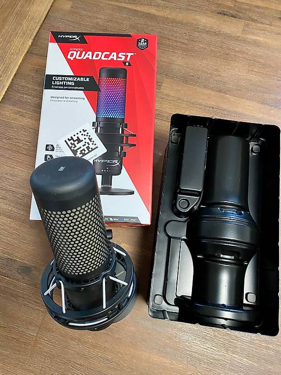 HyperX QuadCast S *Neuwertig* im Kanton Aargau - tutti.ch