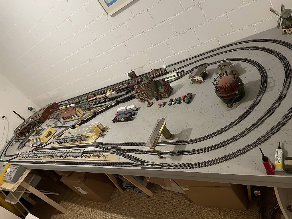 Modelleisenbahn Anlage komplett HO Roco im Kanton Zürich - tutti.ch