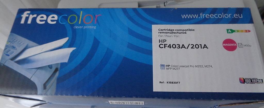 4 neue Toner zu HP Color Laserjet Pro M252, M274, MFP M277 im Kanton ...
