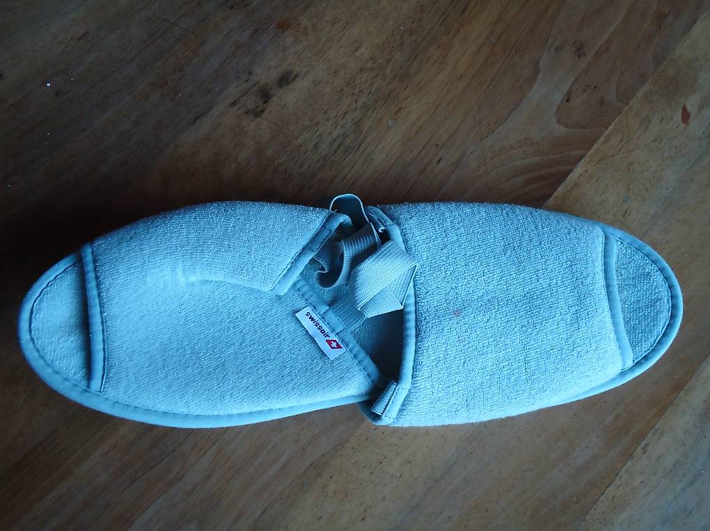 SWISSAIR FIRST CLASS SLIPPERS aus den 80er Jahren Cantone Zurigo - tutti.ch