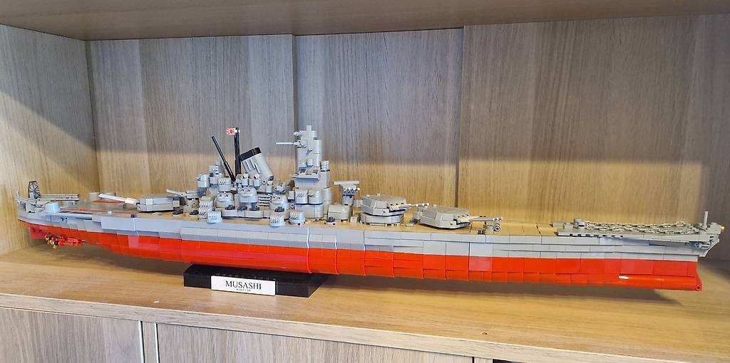 Cobi Kriegsschiff Musashi, komplett in Top-Zustand im Kanton Bern ...