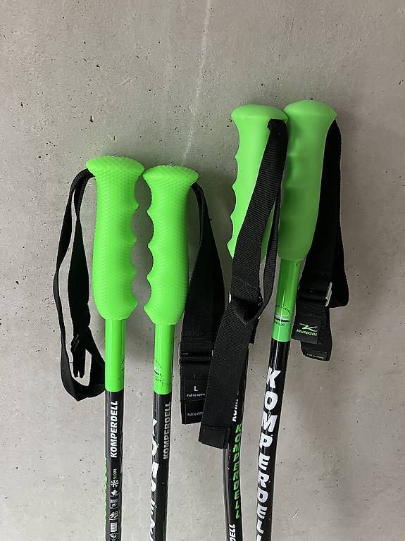 Komperdell SL und GS Ski Stöcke, Grösse 110, 115 im Kanton St. Gallen ...
