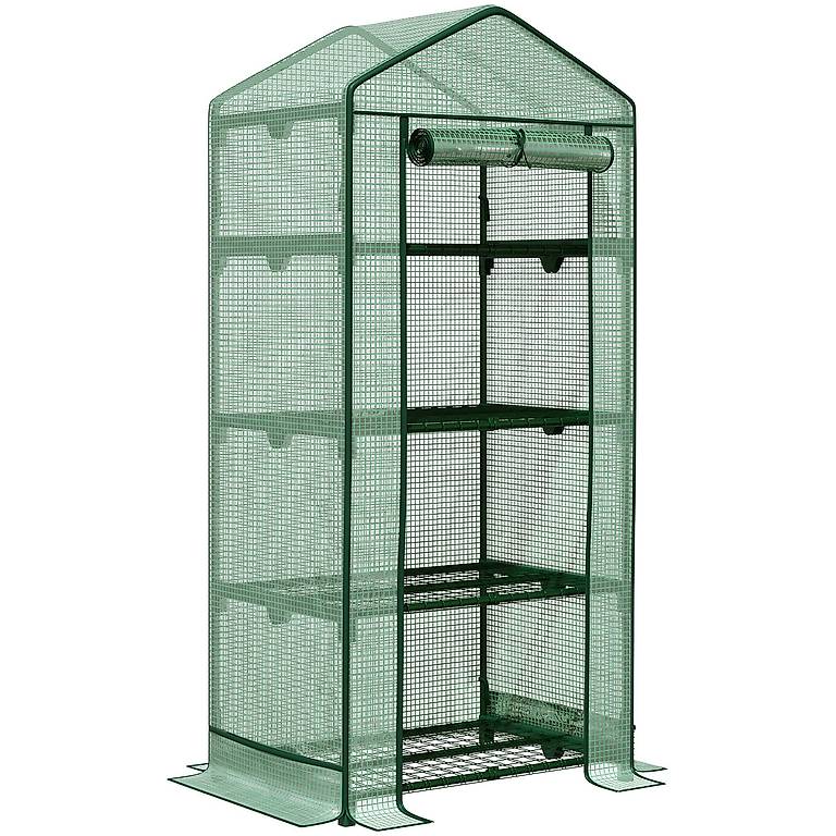 Mini serra 69x49x158cm con 3 ripiani (Consegna gratuita) im Kanton ...