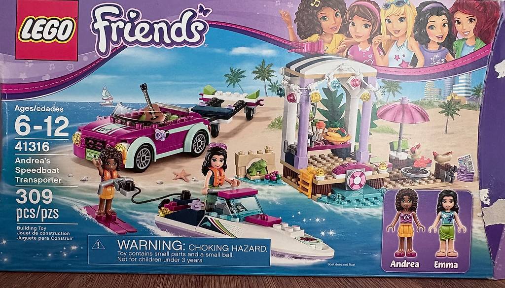 Lego Friends 41316 - Andrea's Speedboat transporter im Kanton Zürich ...