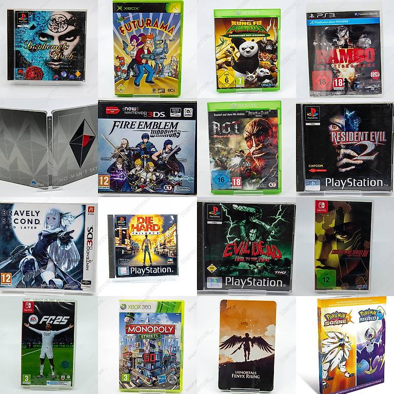 Spielesammlung - NSW, PS2-4, Xbox 360/ONE (Stückpreis) im Kanton Zürich ...