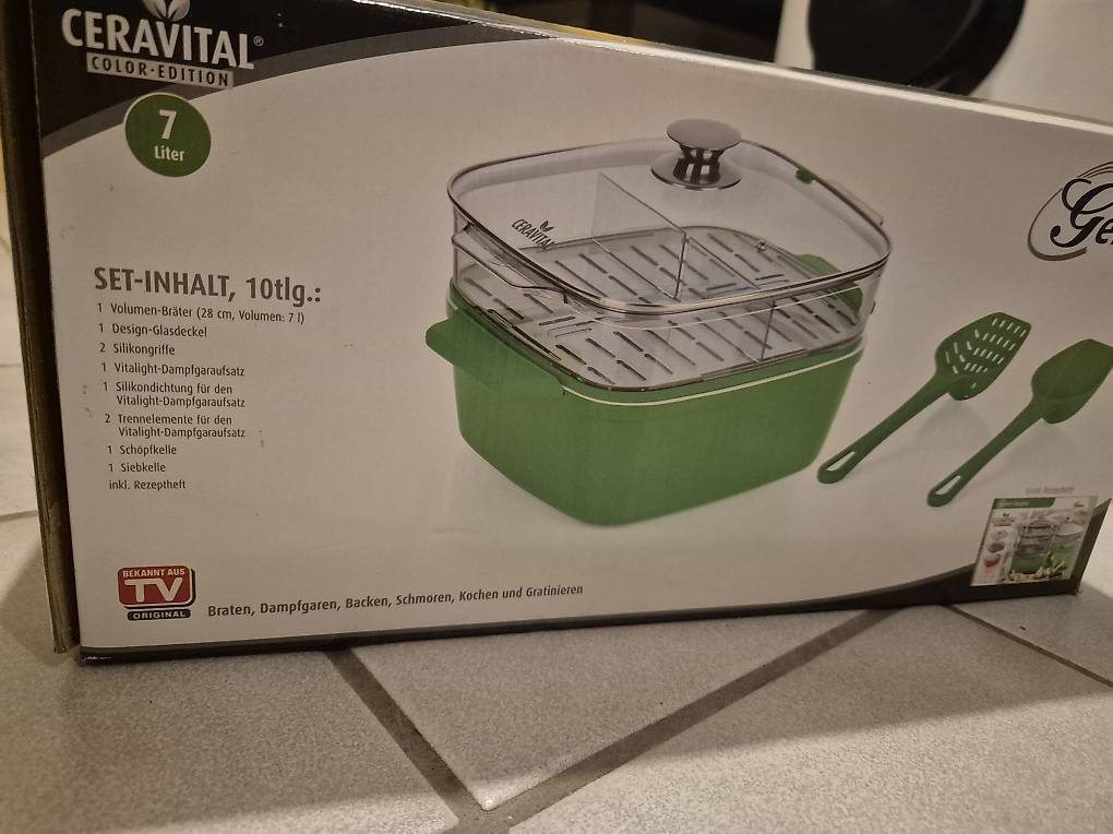 CEravital Color-Edition 6 in 1 Brat& Dampfgarsystem im Kanton St ...