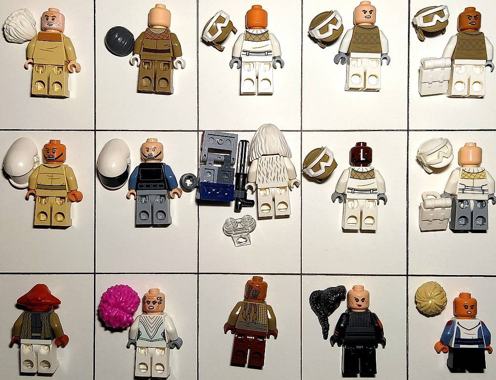 Lego Figuren - Star Wars: Rebellen, Hoth, Moroff, Omega im Kanton Basel ...