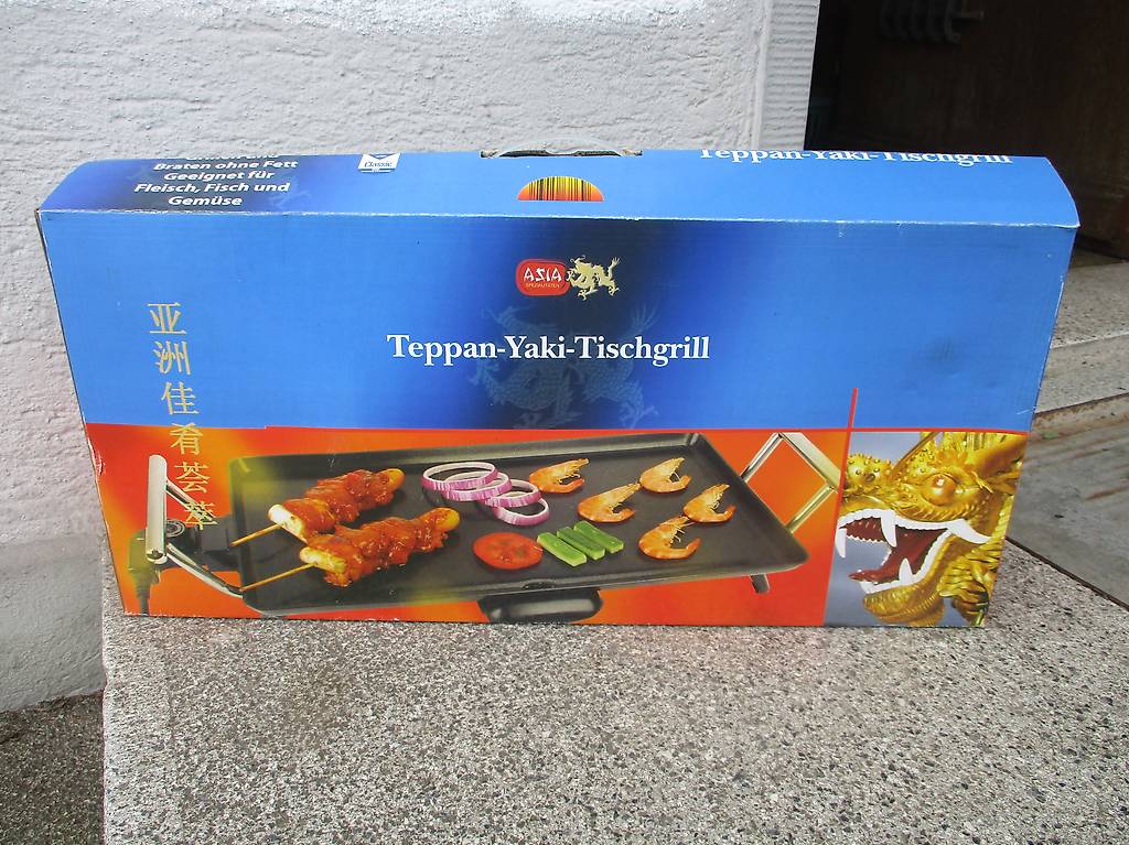Teppan-yaki-Tischgrill Teppanyaki Grill-Platte Asia-Hit! im Kanton ...