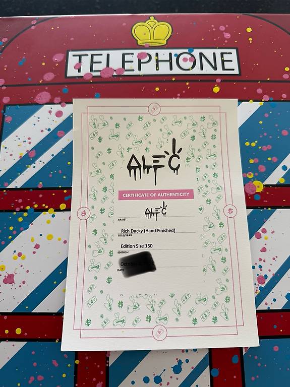 Alec Monopoly Rich Ducky HAND FINISHED! im Kanton Bern - tutti.ch