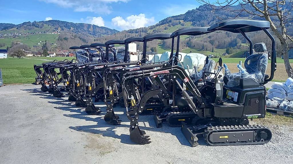 Mini Bagger XN12EV (Elektro-Modell) 2025" 2 Jahres Garantie" im Kanton ...