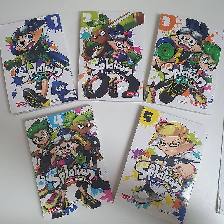 Splatoon Comic Bücher 1-5 Canton Argovie - tutti.ch