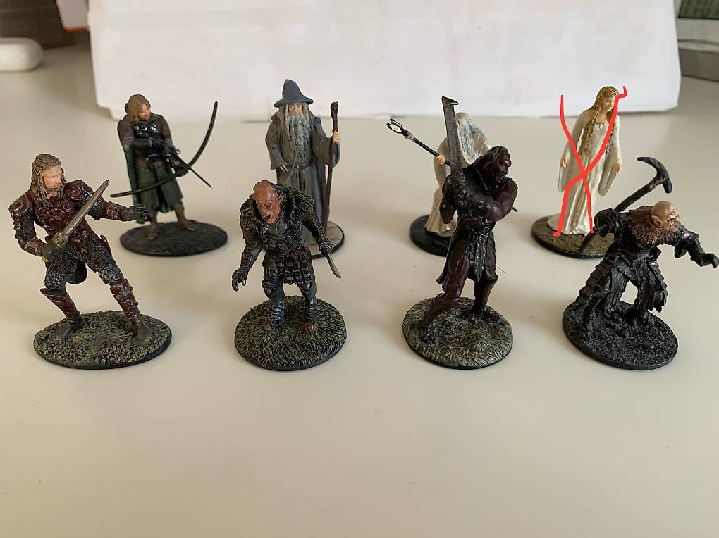 Herr der Ringe Figuren von DeAgostini, De Agostini im Kanton Zürich ...